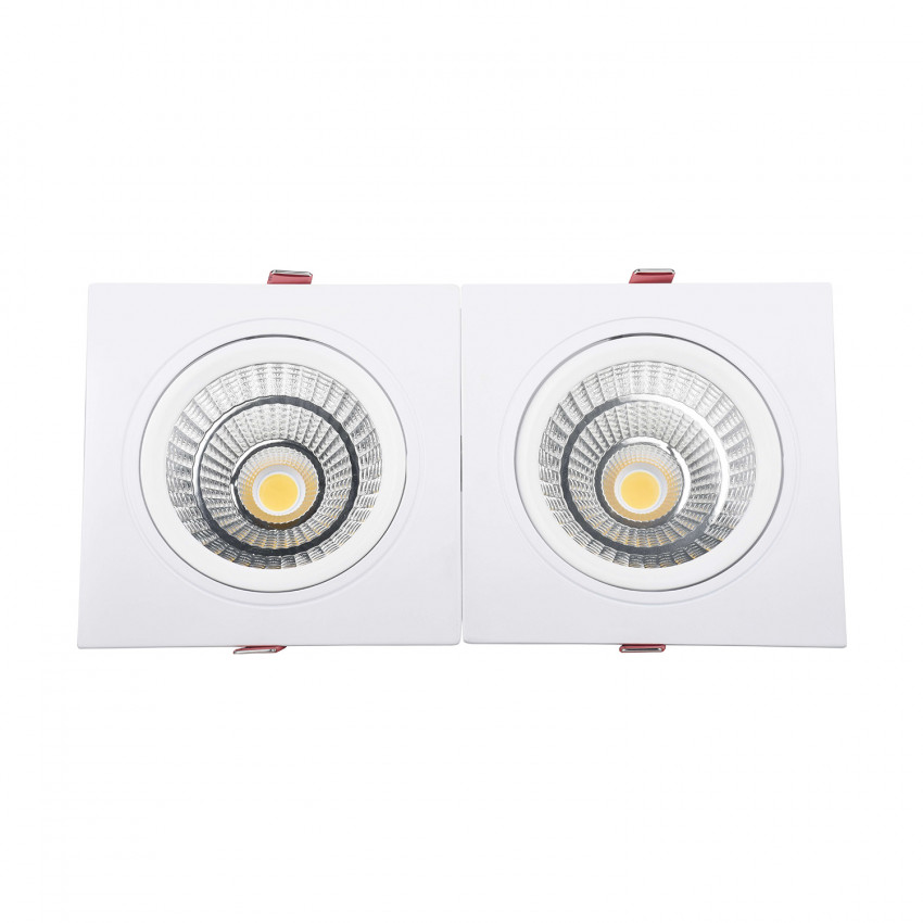 Foco Downlight LED Retangular Duplo 30W New Madison