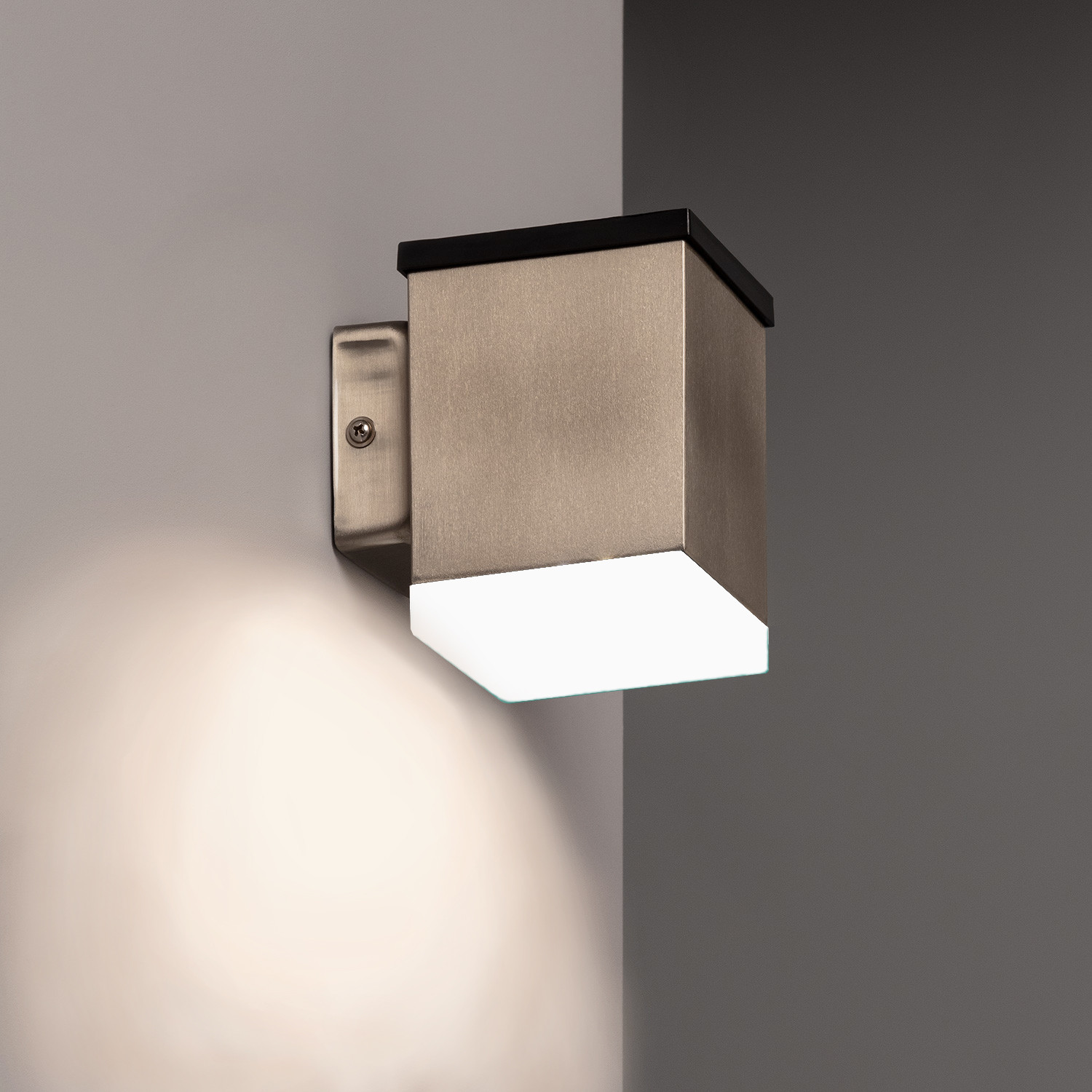 APLIQUE DE PAREDE LED SOLAR JAFARO - AMAROLED